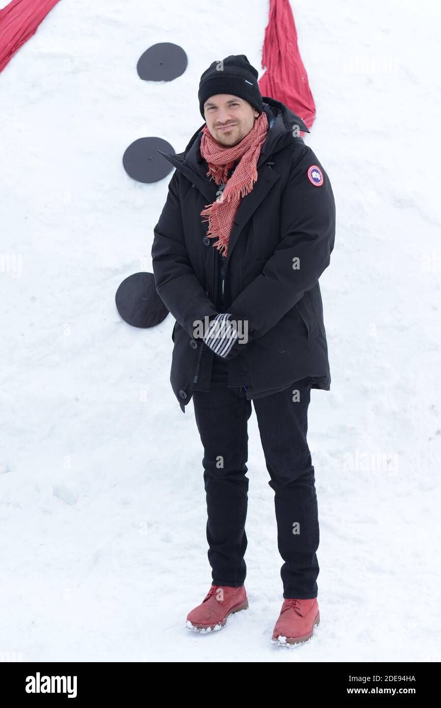 Justin P. Lange attending a photocall during the 26th Gerardmer Film ...