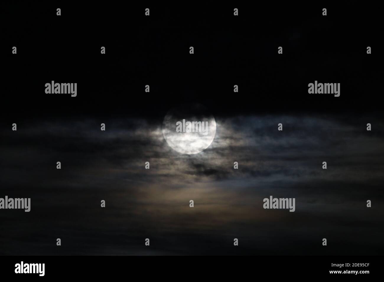 Spooky sky at night Stock Photo - Alamy