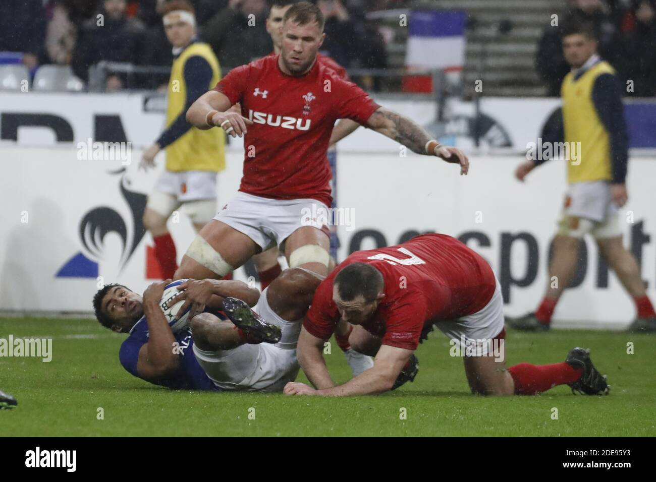 France's Wesley Fofana during Rugby Guinness 6 Nations Tournament ...