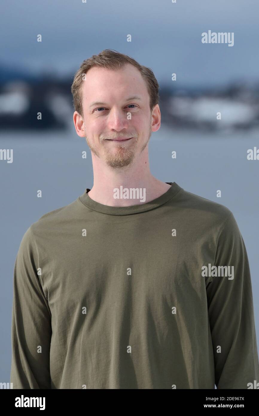 Albin Pettersson attending a photocall during the 26th Gerardmer Film ...