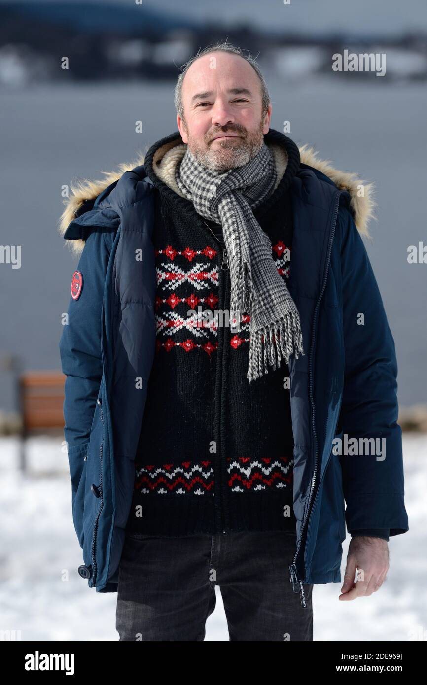 Nicolas Hugon attending a photocall during the 26th Gerardmer Film ...