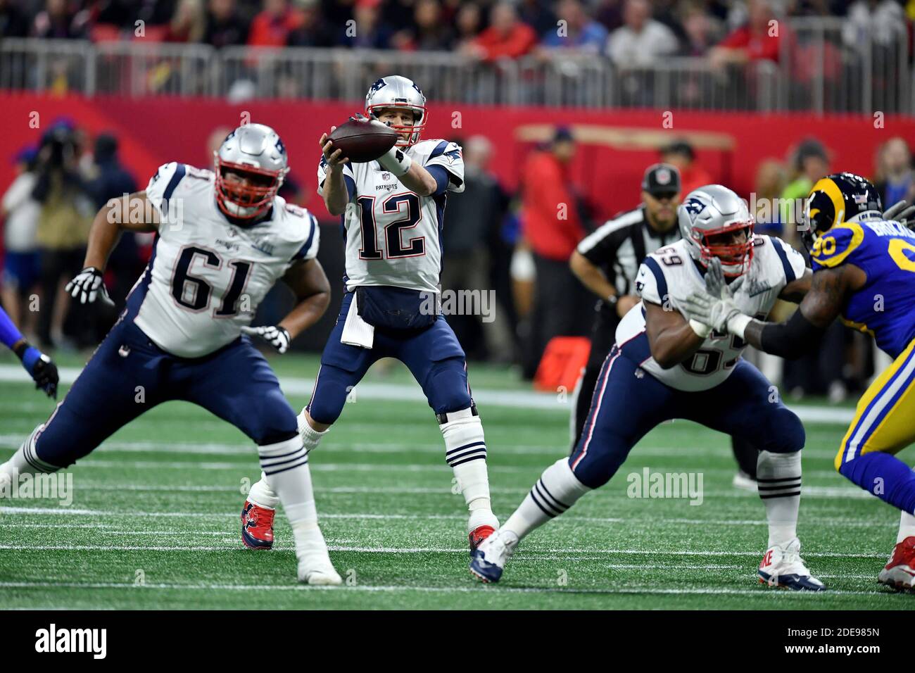 New England Patriots Quarterback Tom Brady won his 6th Super Bowl at ...