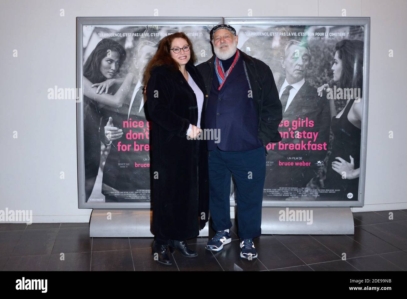 Carrie Mitchum and Bruce Weber attending the Nice Girls Don't Stay For ...