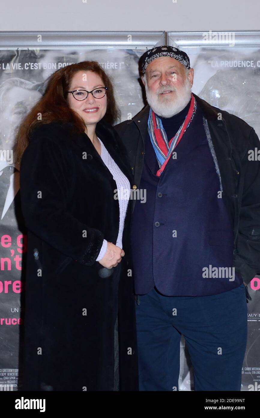 Carrie Mitchum and Bruce Weber attending the Nice Girls Don't Stay For ...