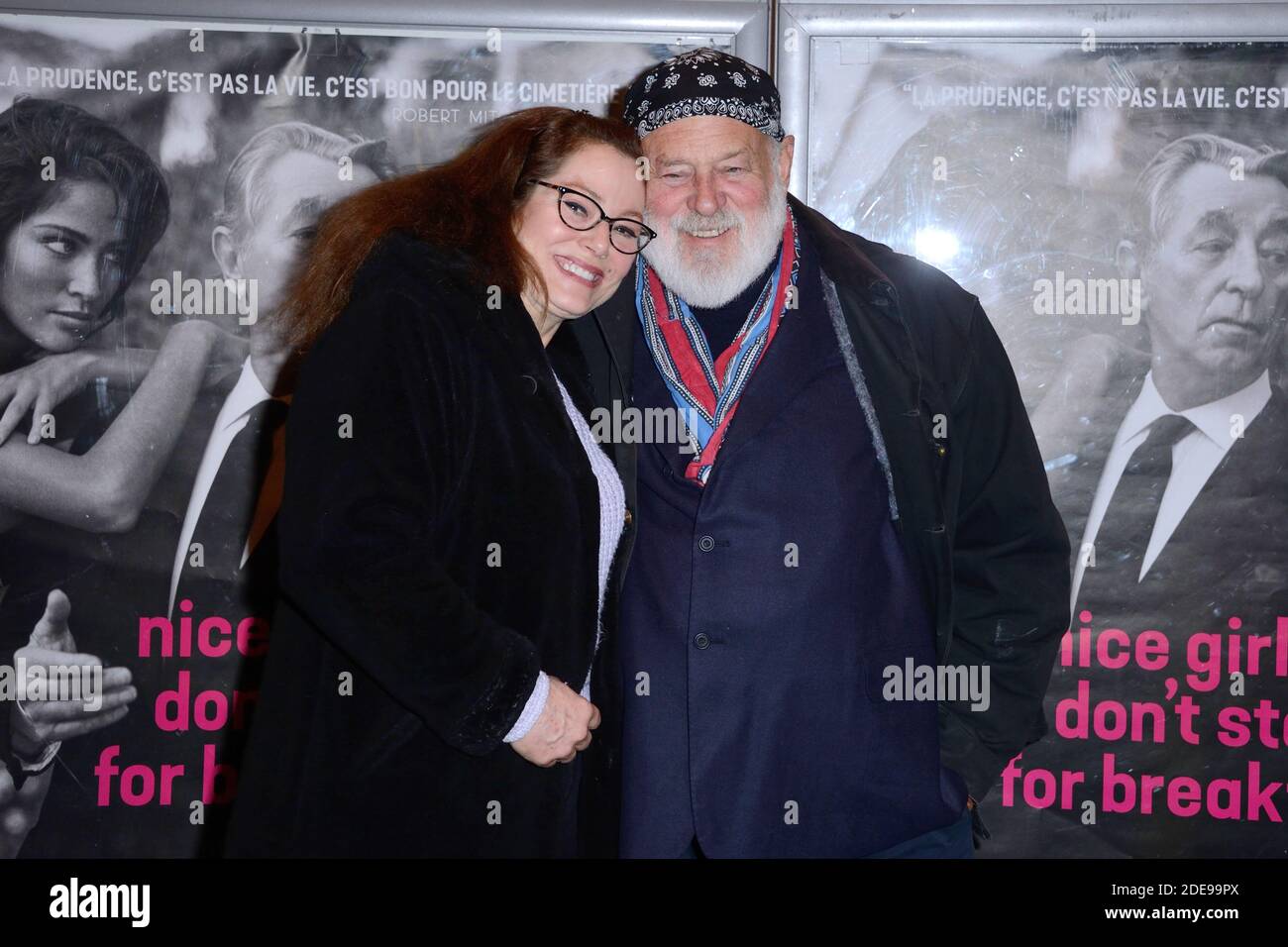 Carrie Mitchum and Bruce Weber attending the Nice Girls Don't Stay For ...