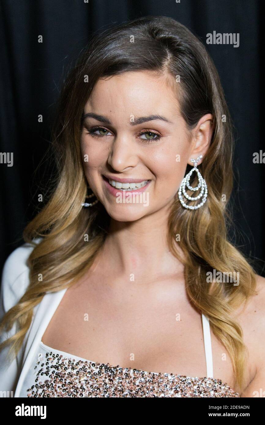 Elisa Bachir Bey attends the 14th Globe De Cristal ceremony at Salle ...