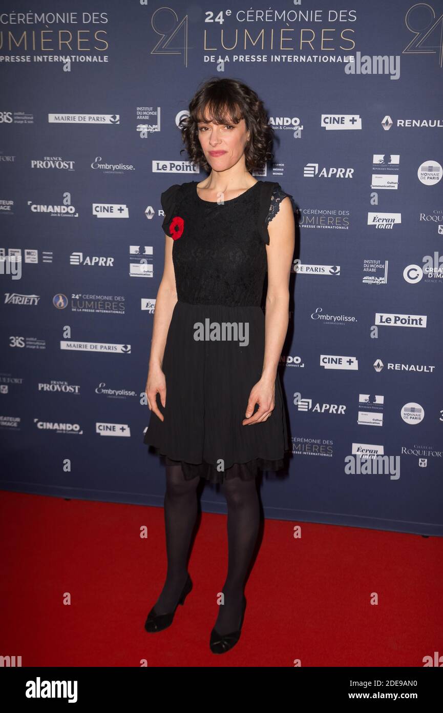 Emily Loizeau attending the 24th Annual Ceremonie Des Lumieres held at ...