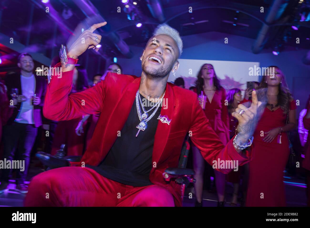 Handout Picture - Neymar Jr. is seen at his 27th birthday party in ...