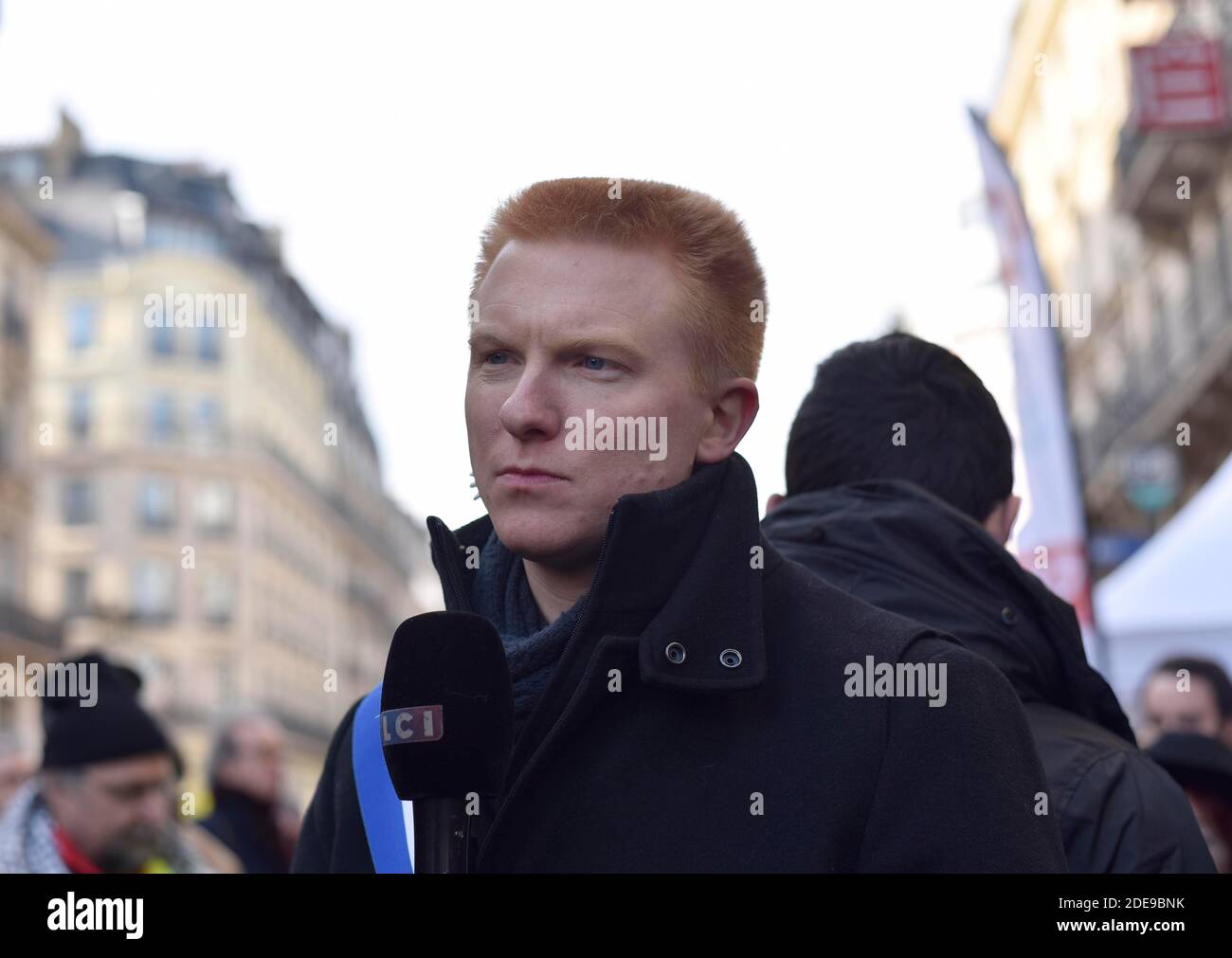 French member of Parliament LFI party Adrien Quatennens during a 'Day ...
