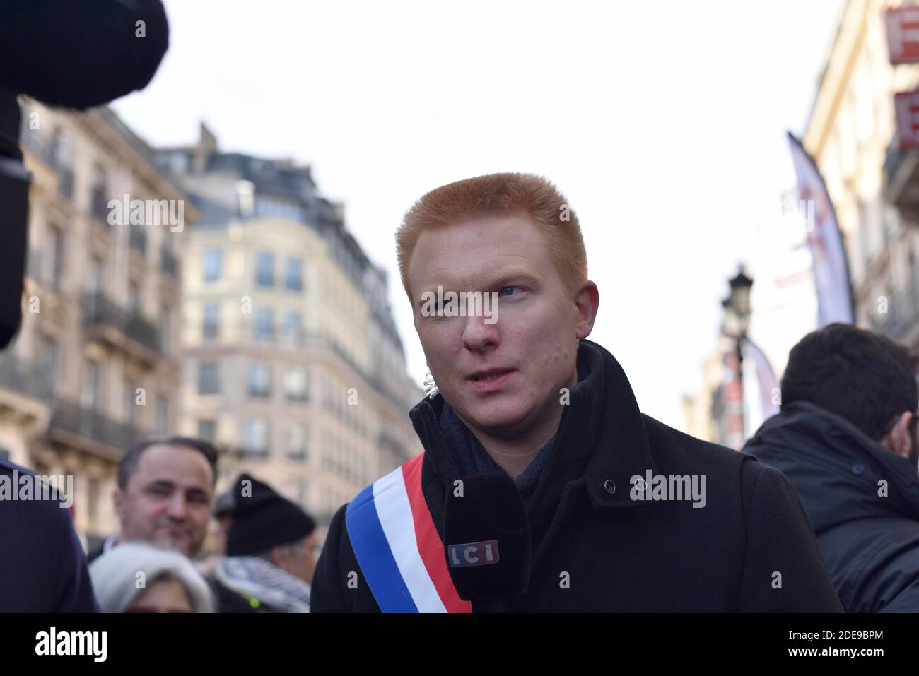 French member of Parliament LFI party Adrien Quatennens during a 'Day ...