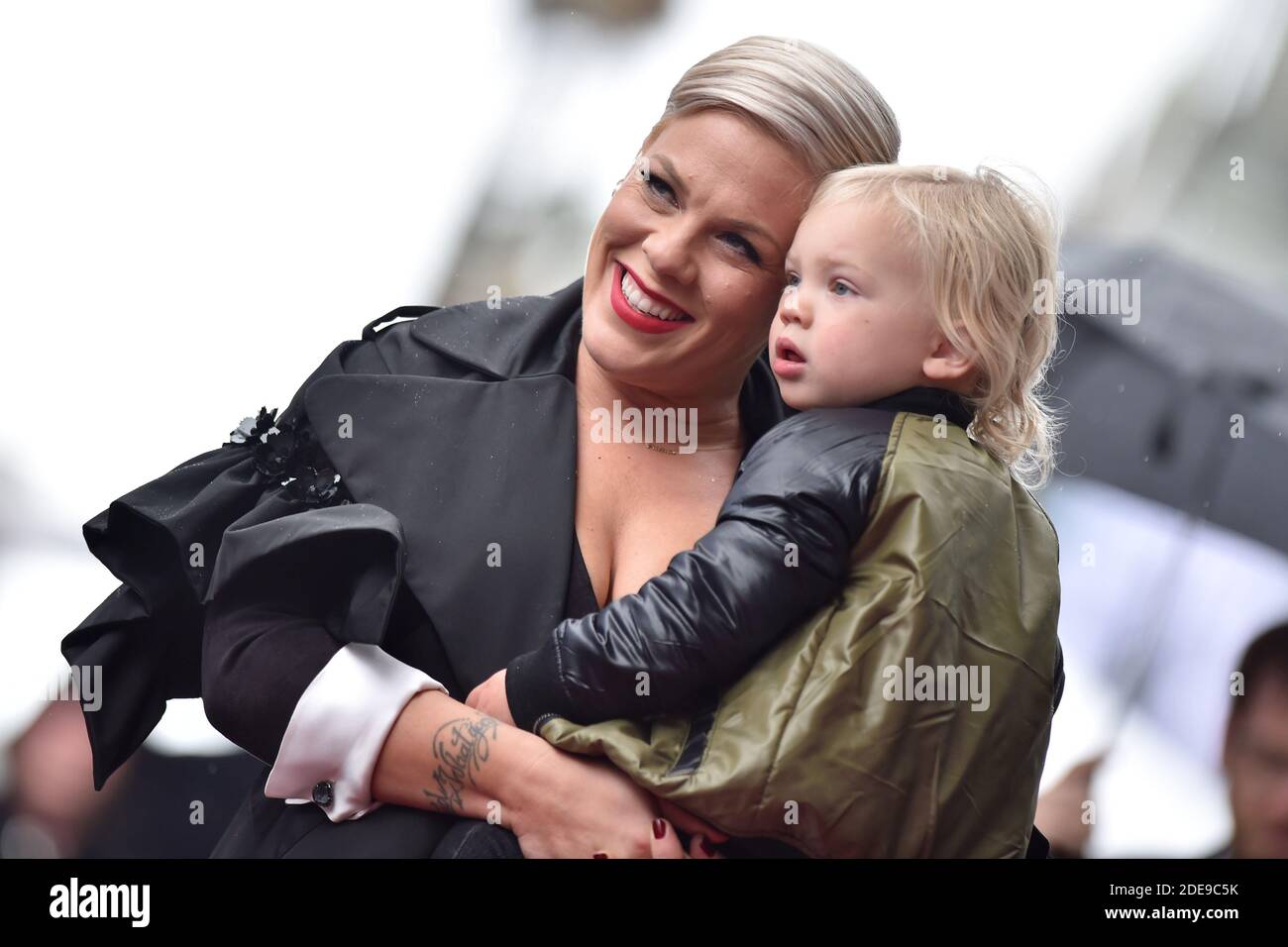 Jameson Moon Hart attends the ceremony honoring Pink with Star on The ...