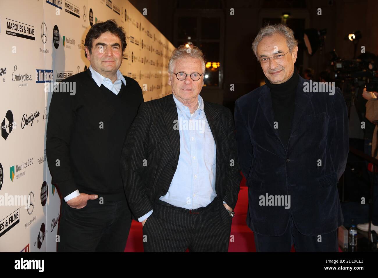 Romain Goupil, Daniel Cohn-Bendit and Guest attending the 26th Trophees ...