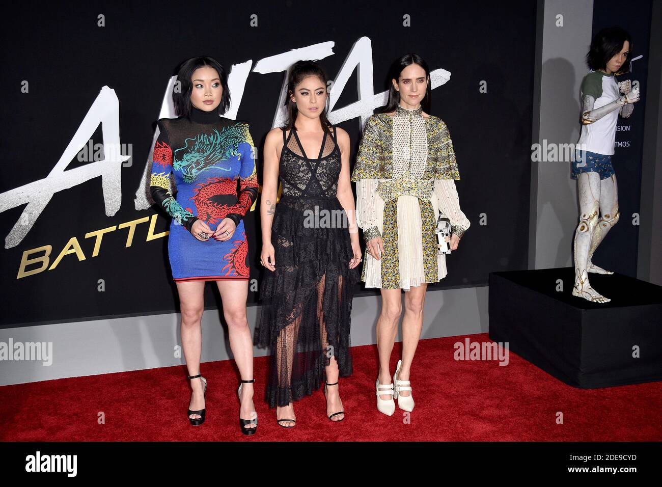 Lana Condor, Rosa Salazar, Jennifer Connelly attend the Premiere Of ...