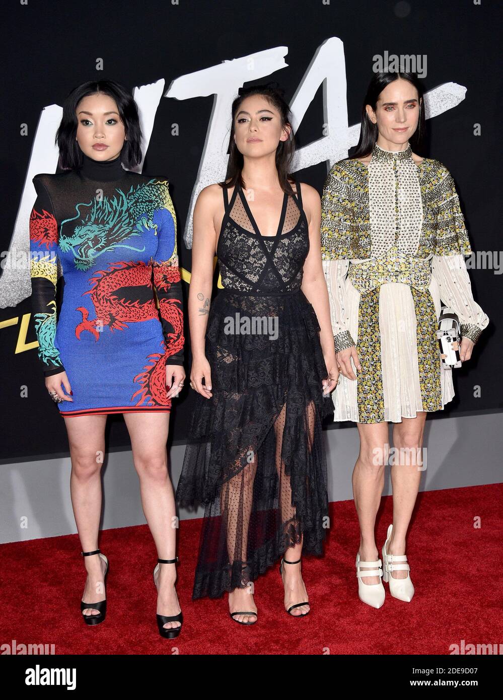 Lana Condor, Rosa Salazar, Jennifer Connelly attend the Premiere Of ...
