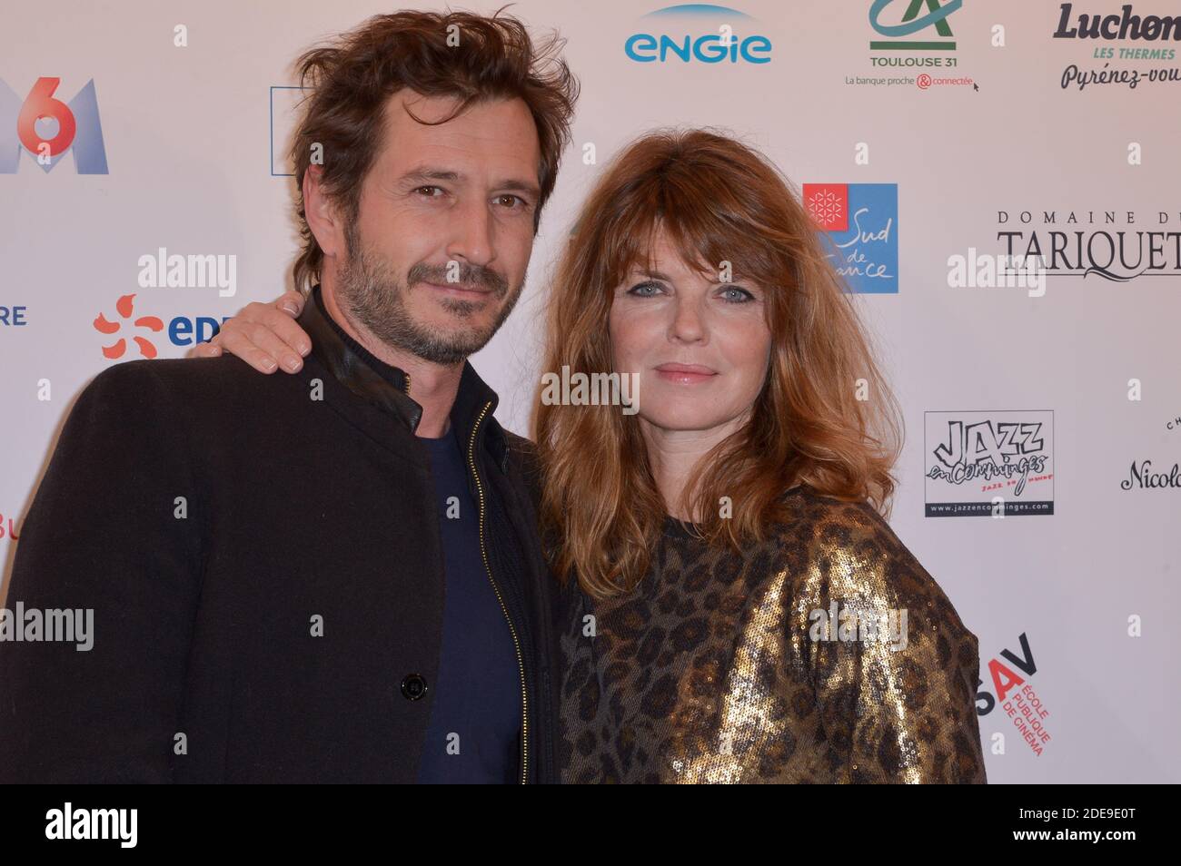 Gwendoline Hamon, Alexandre Varga au photocall de la serie Cassandre ...