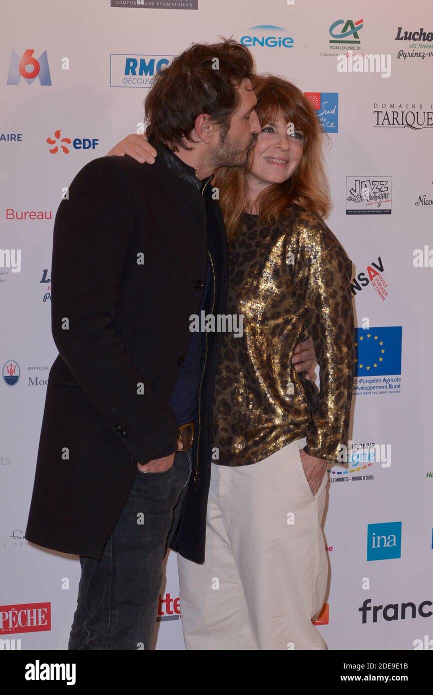 Gwendoline Hamon, Alexandre Varga au photocall de la serie Cassandre ...