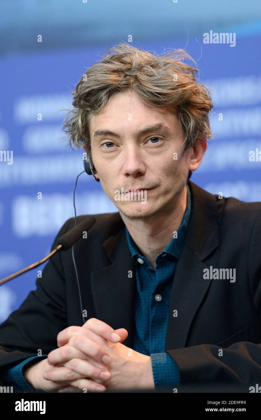 Swann Arlaud attending the Grace a Dieu Press Conference as part of the ...