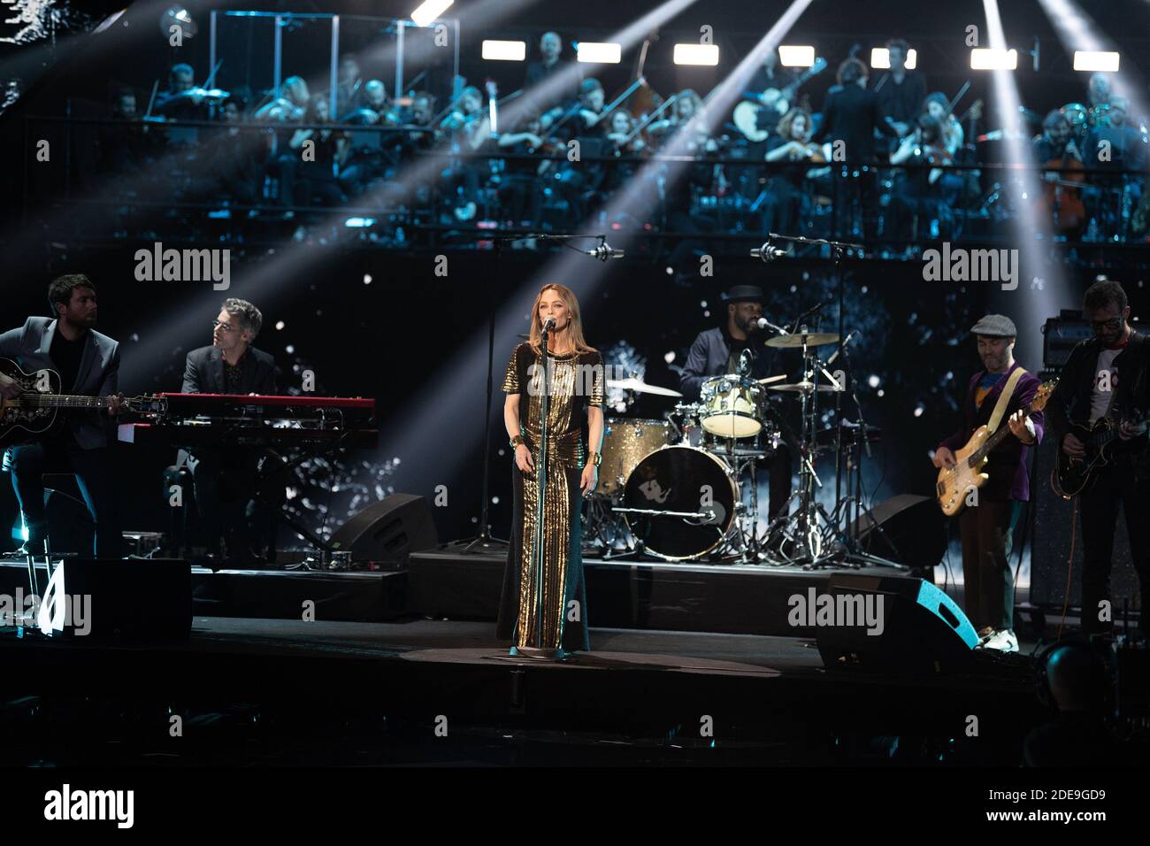 Singer Vanessa Paradis performs during the 34th 'Les Victoires De La ...