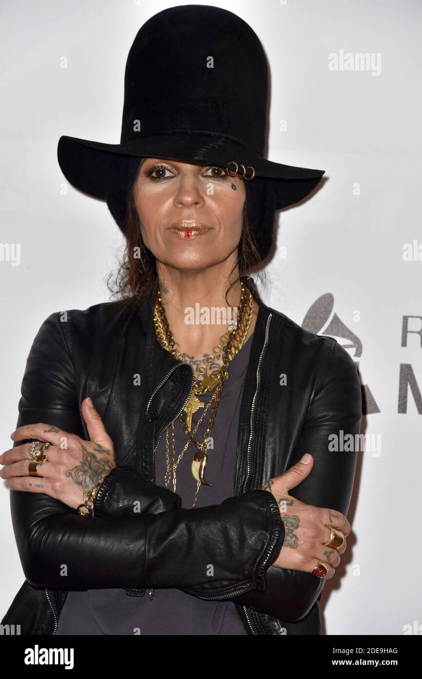 Linda Perry attends MusiCares Person of the Year honoring Dolly Parton ...
