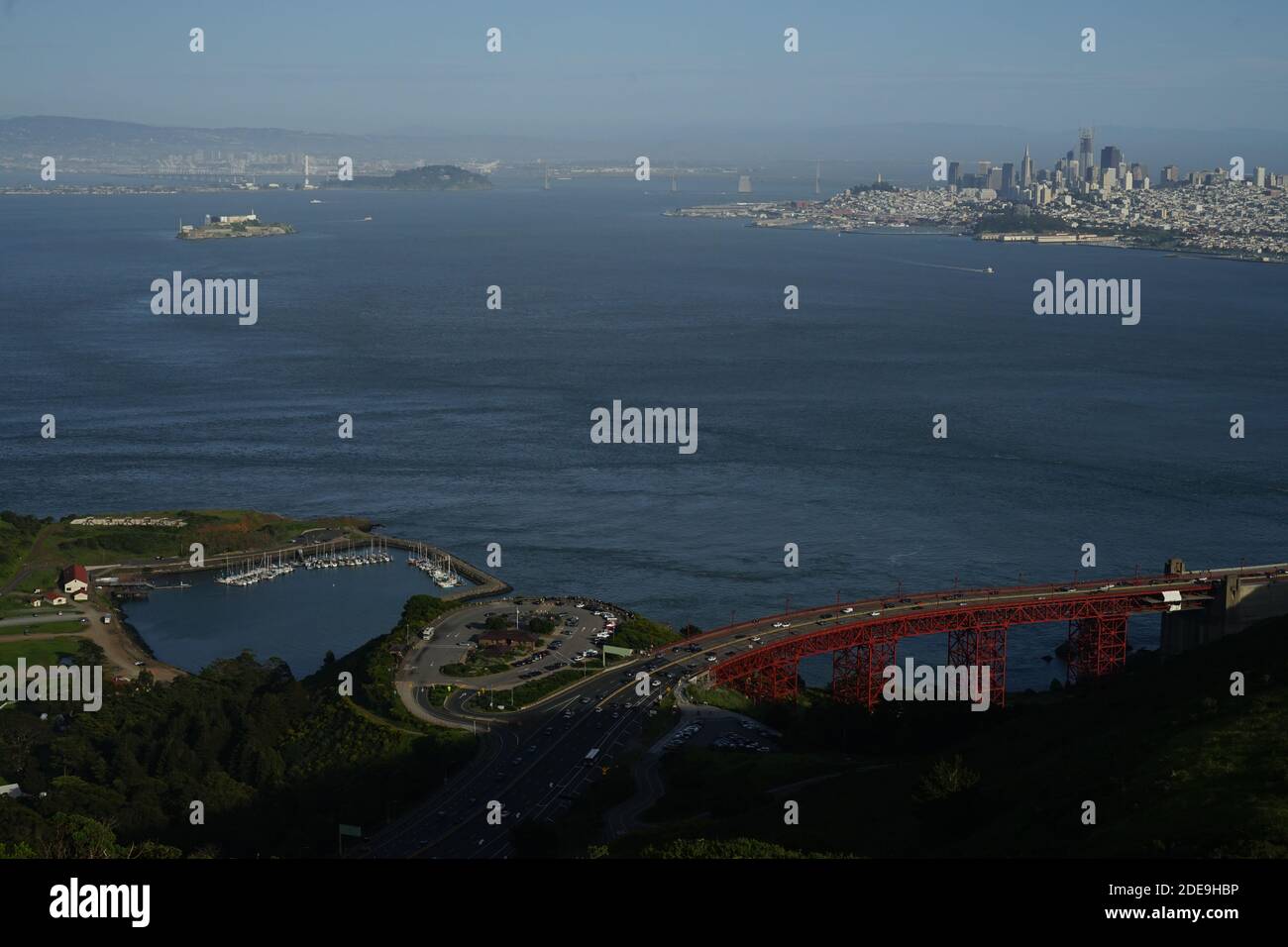 Views of the Golden Gate Bridge from Slacker Hill Stock Photo - Alamy