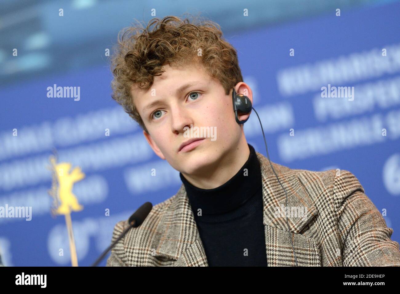 Jon Ranes attending the Out Stealing Horses Press Conference as part of ...