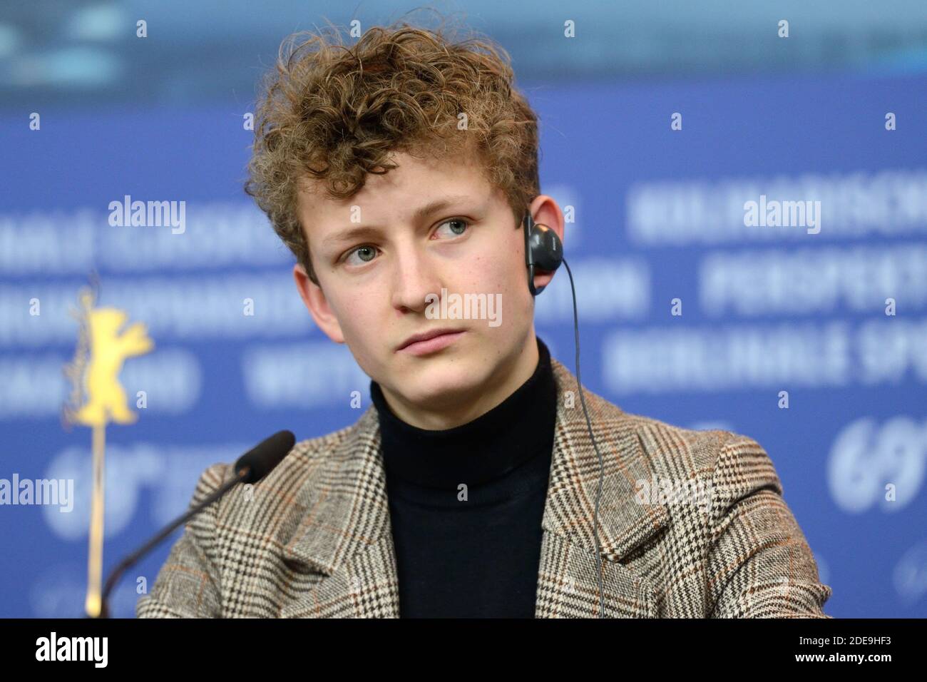 Jon Ranes attending the Out Stealing Horses Press Conference as part of ...