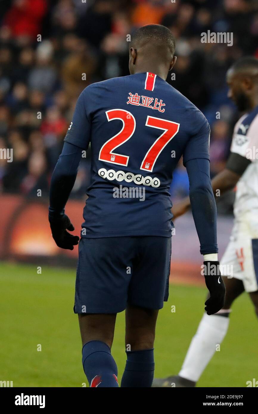 PSG's names in chinese during the French First League soccer match, PSG ...