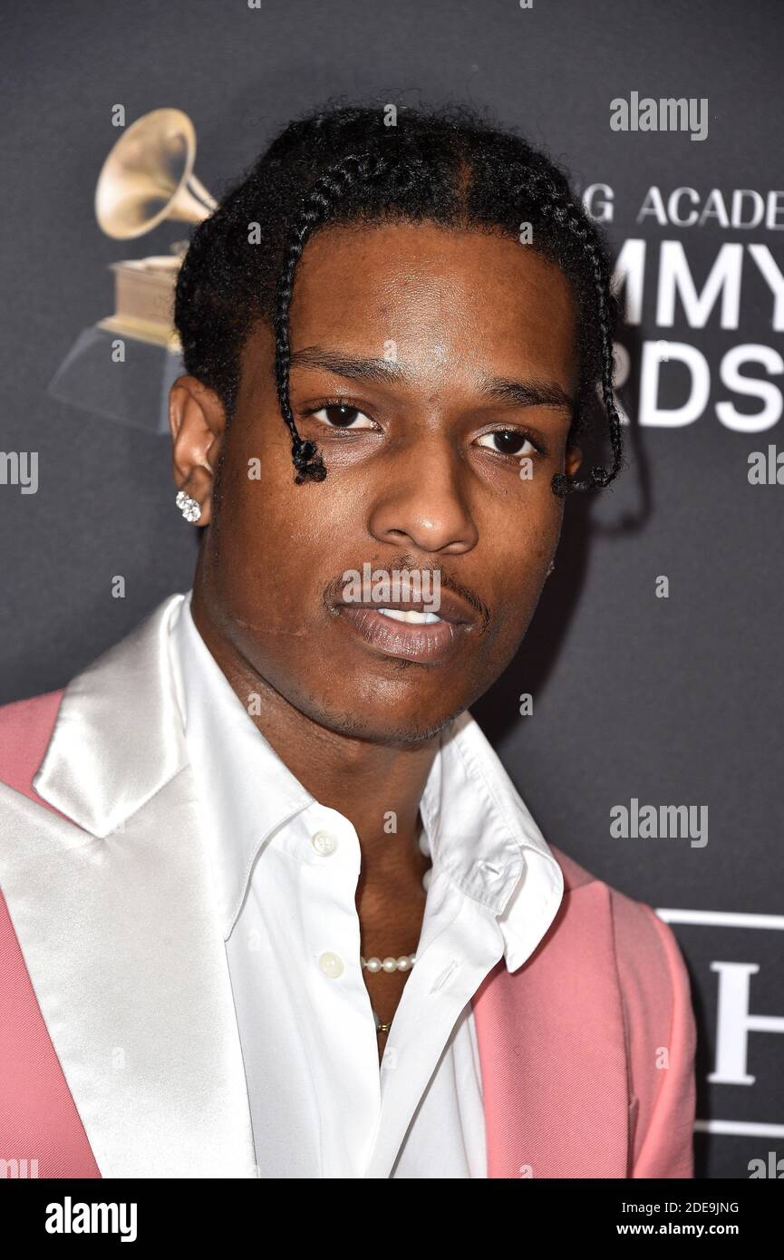 ASAP Rocky attends The Recording Academy And Clive Davis' 2019 Pre ...