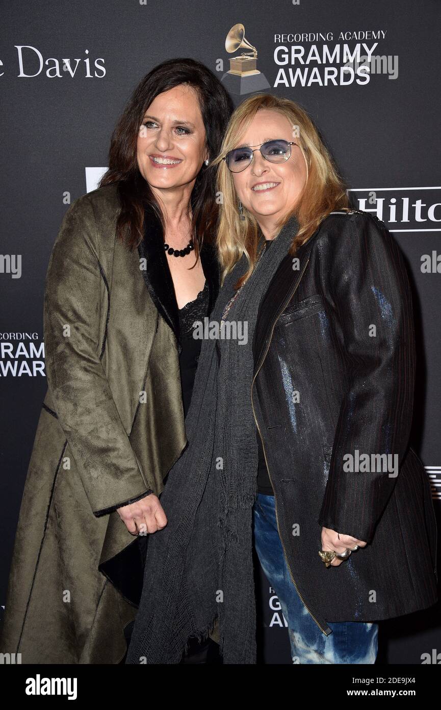 Linda Wallem, Melissa Etheridge attend The Recording Academy And Clive ...