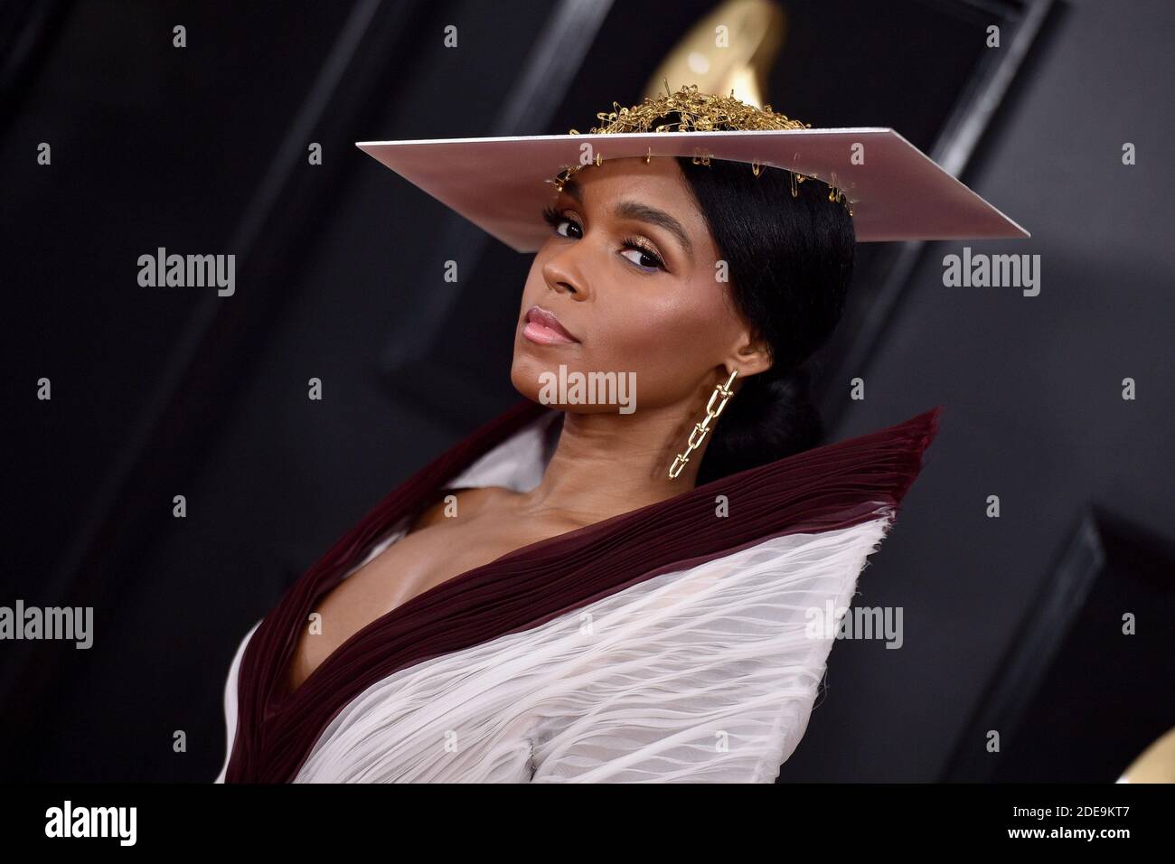 Janelle Monáe attends the 61st Annual GRAMMY Awards at Staples Center ...
