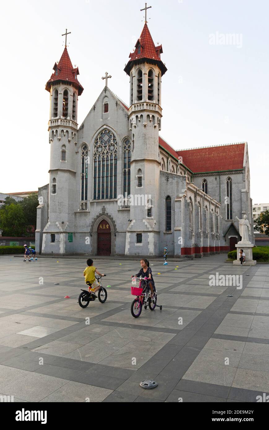 Xuanhua church was built between 1903 and 1906 by a missionary ...