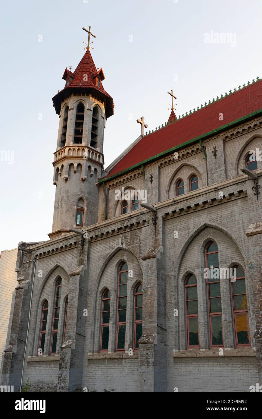 Xuanhua church was built between 1903 and 1906 by a missionary ...