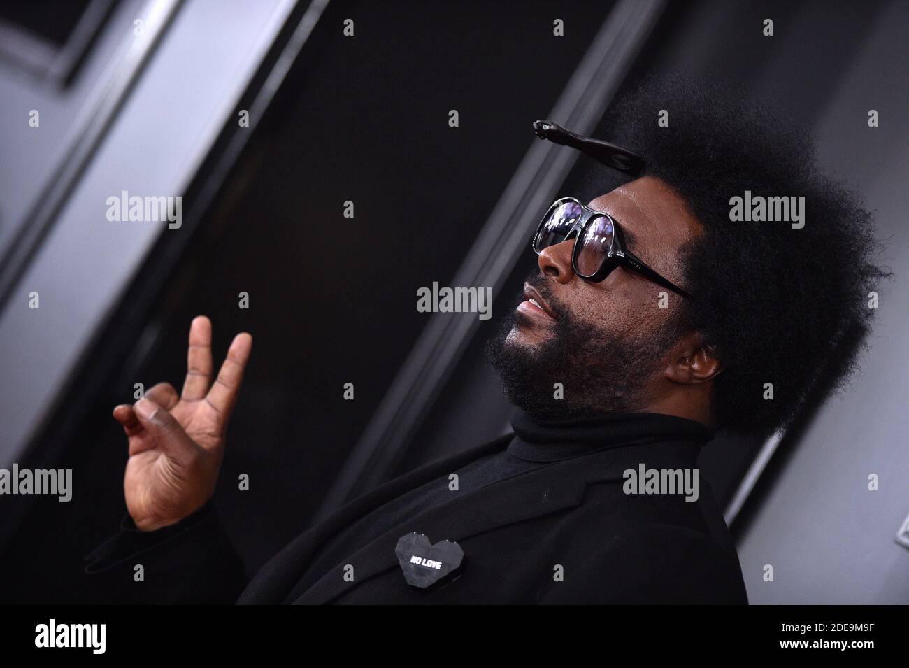 Questlove attends the 61st Annual GRAMMY Awards at Staples Center on ...