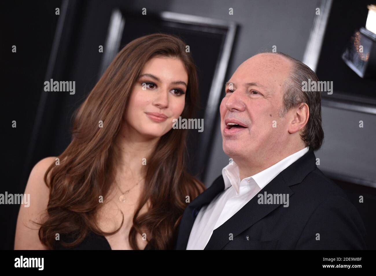 Hans Zimmer, Zoe Zimmer attend the 61st Annual GRAMMY Awards at Staples ...