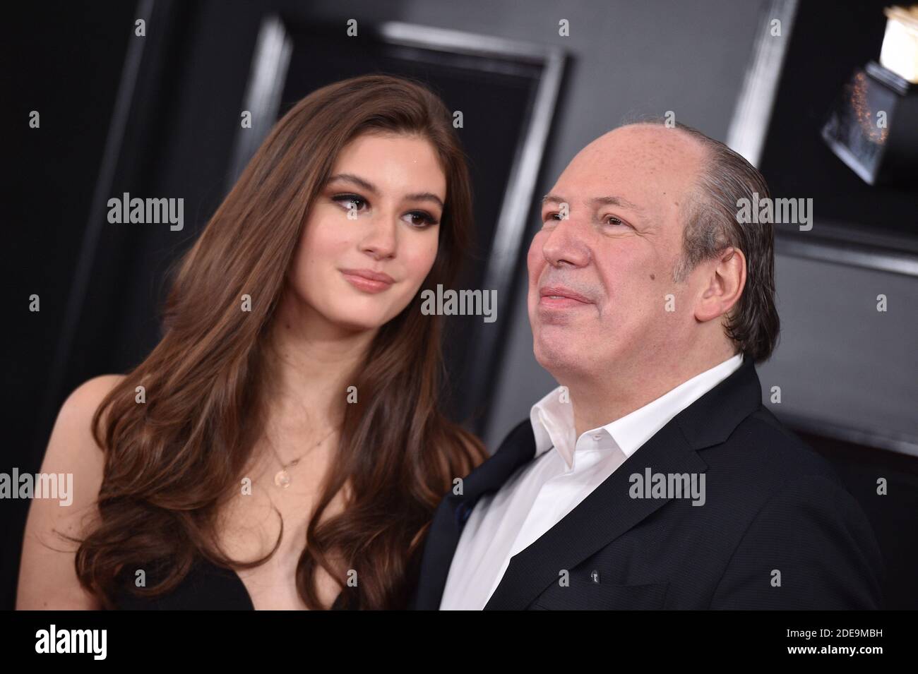 Hans Zimmer, Zoe Zimmer attend the 61st Annual GRAMMY Awards at Staples ...