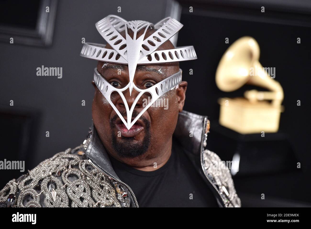 George Clinton attends the 61st Annual GRAMMY Awards at Staples Center ...
