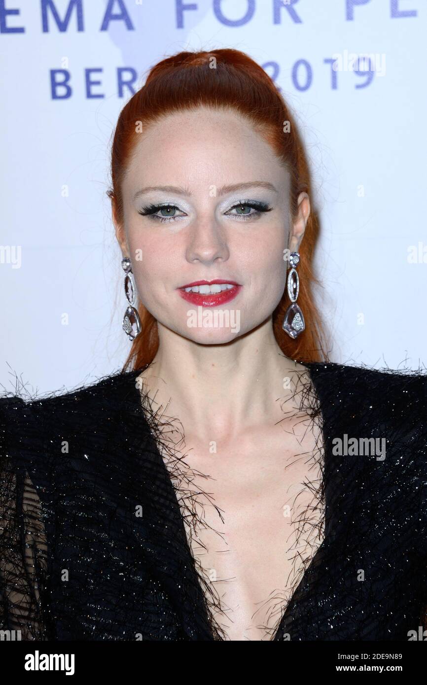 Model Barbara Meier attending the Cinema For Peace Gala in Berlin ...