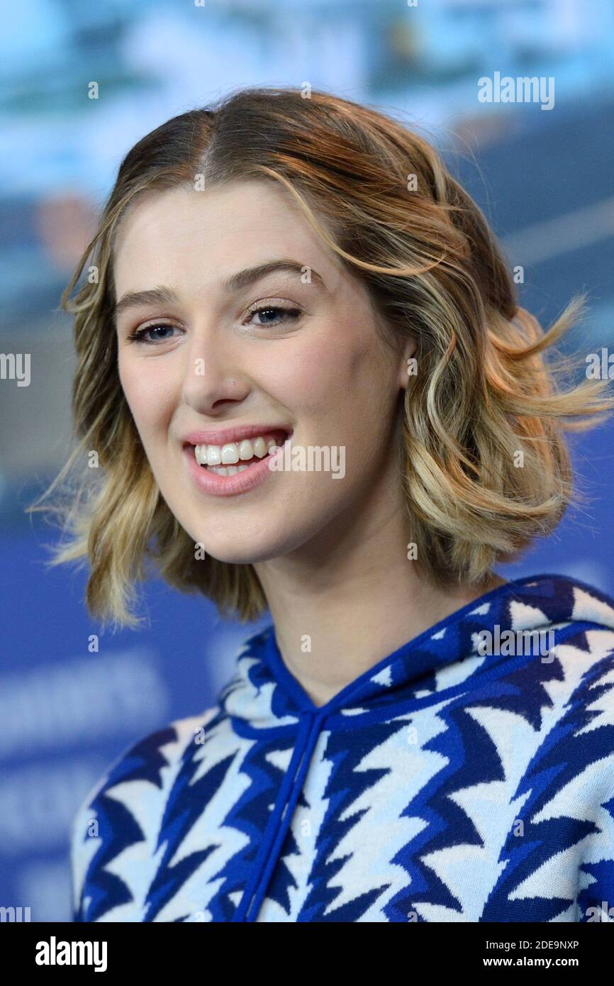 Honor Swinton-Byrne attending The Souvenir Press Conference as part of ...