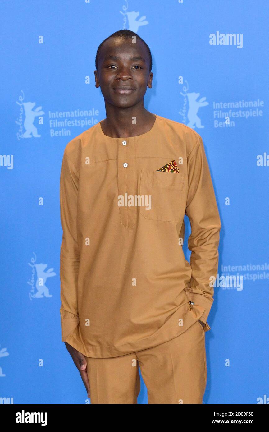 Maxwell Simba attending The Boy Who Harnessed The Wind Photocall as ...