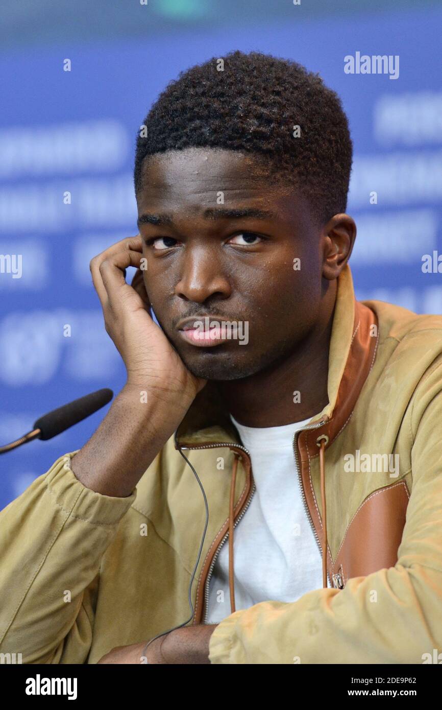 Stephane Bak attending the L'Adieu A La Nuit Press Conference as part ...
