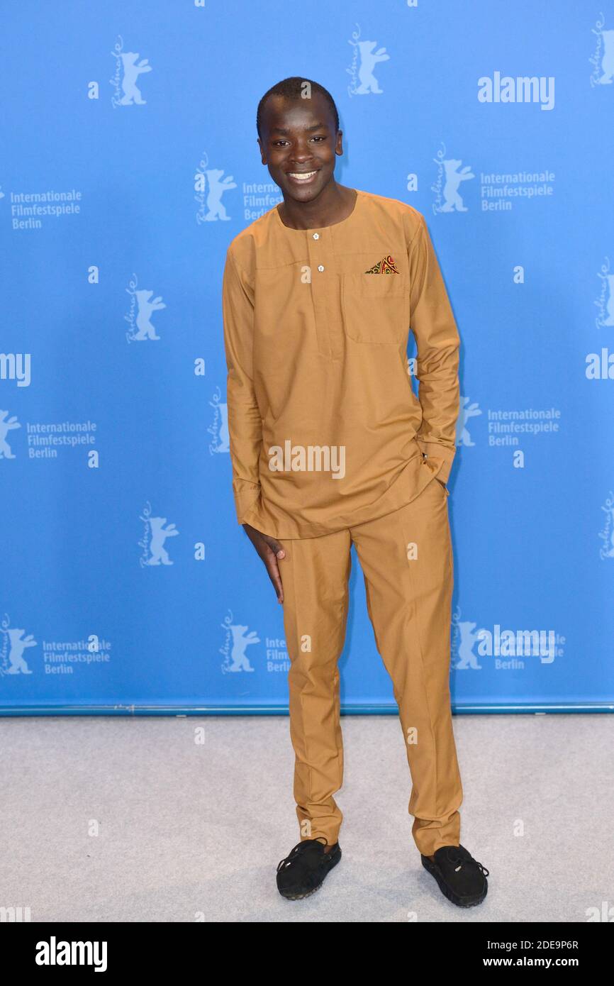 Maxwell Simba attending The Boy Who Harnessed The Wind Photocall as ...