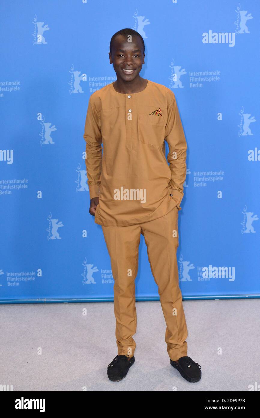 Maxwell Simba attending The Boy Who Harnessed The Wind Photocall as ...