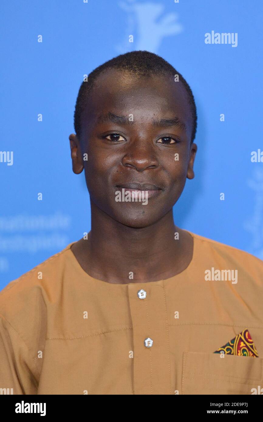 Maxwell Simba attending The Boy Who Harnessed The Wind Photocall as ...