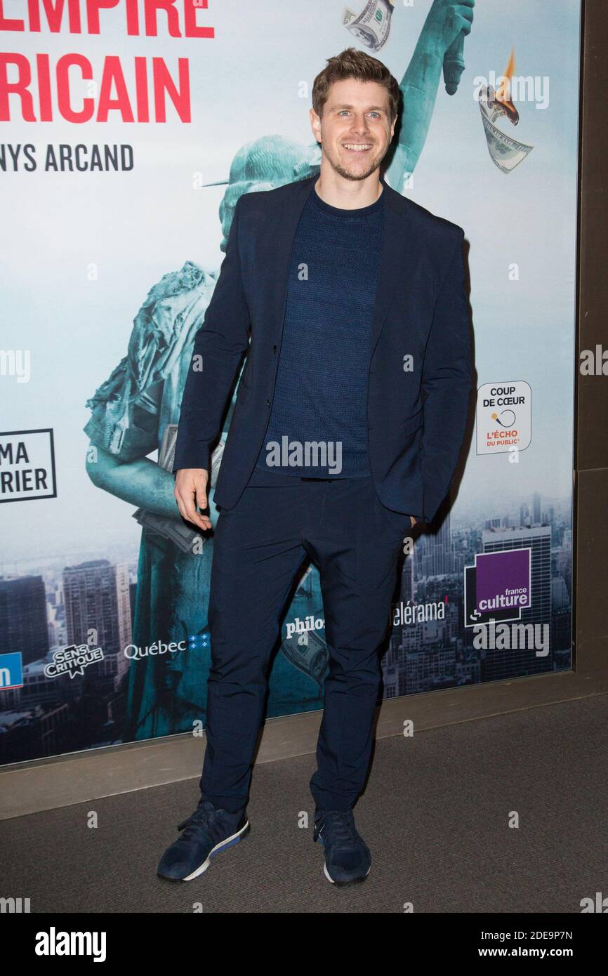 Alexandre Landry attends La chute de l'empire American - The Fall of ...