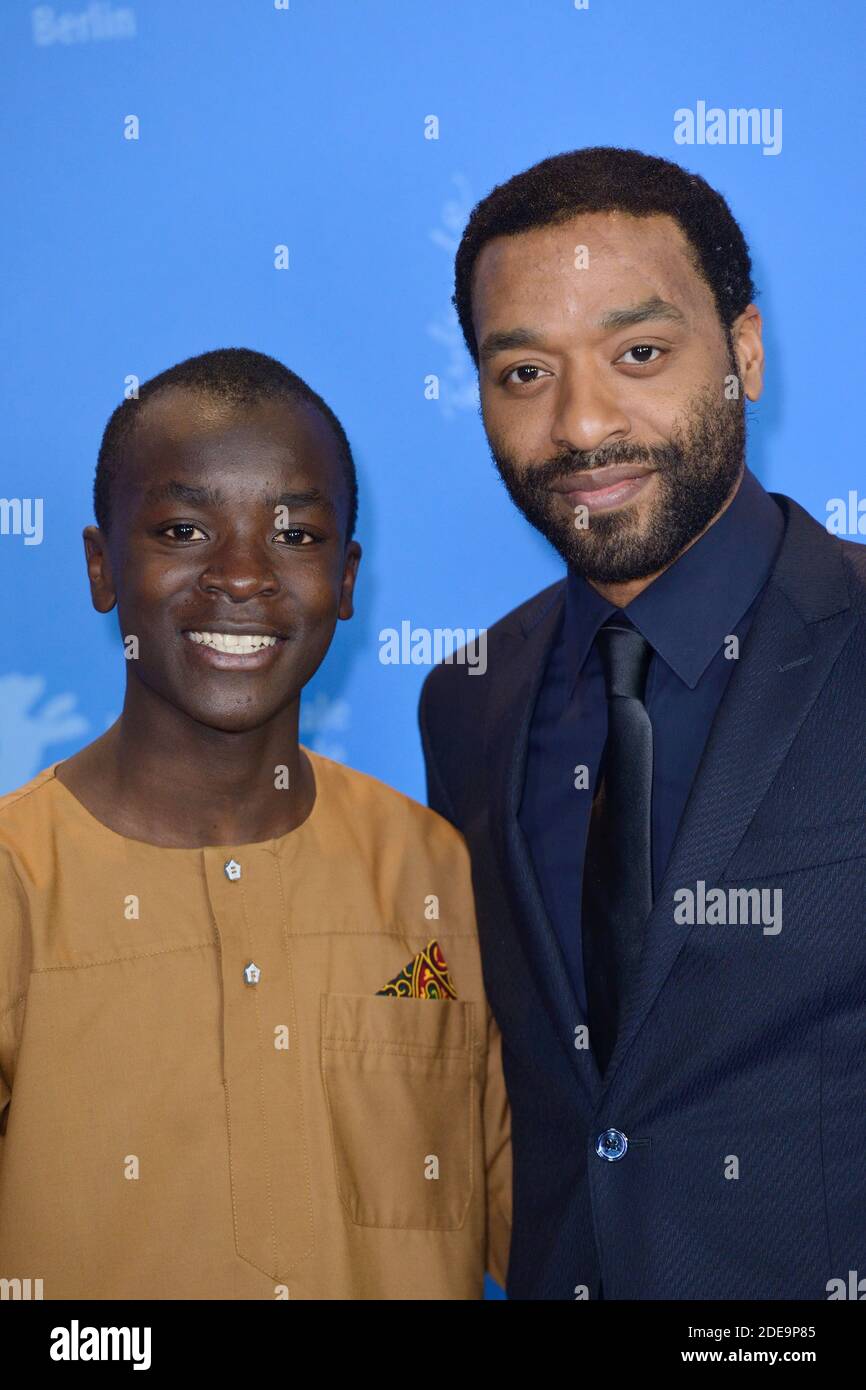 Maxwell Simba and Chiwetel Ejiofor attending The Boy Who Harnessed The ...