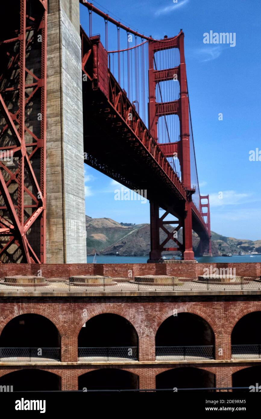 Views from Fort Point Stock Photo - Alamy