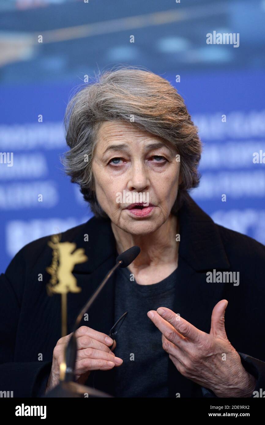 Charlotte Rampling attending the Tribute to Charlotte Rampling Press ...