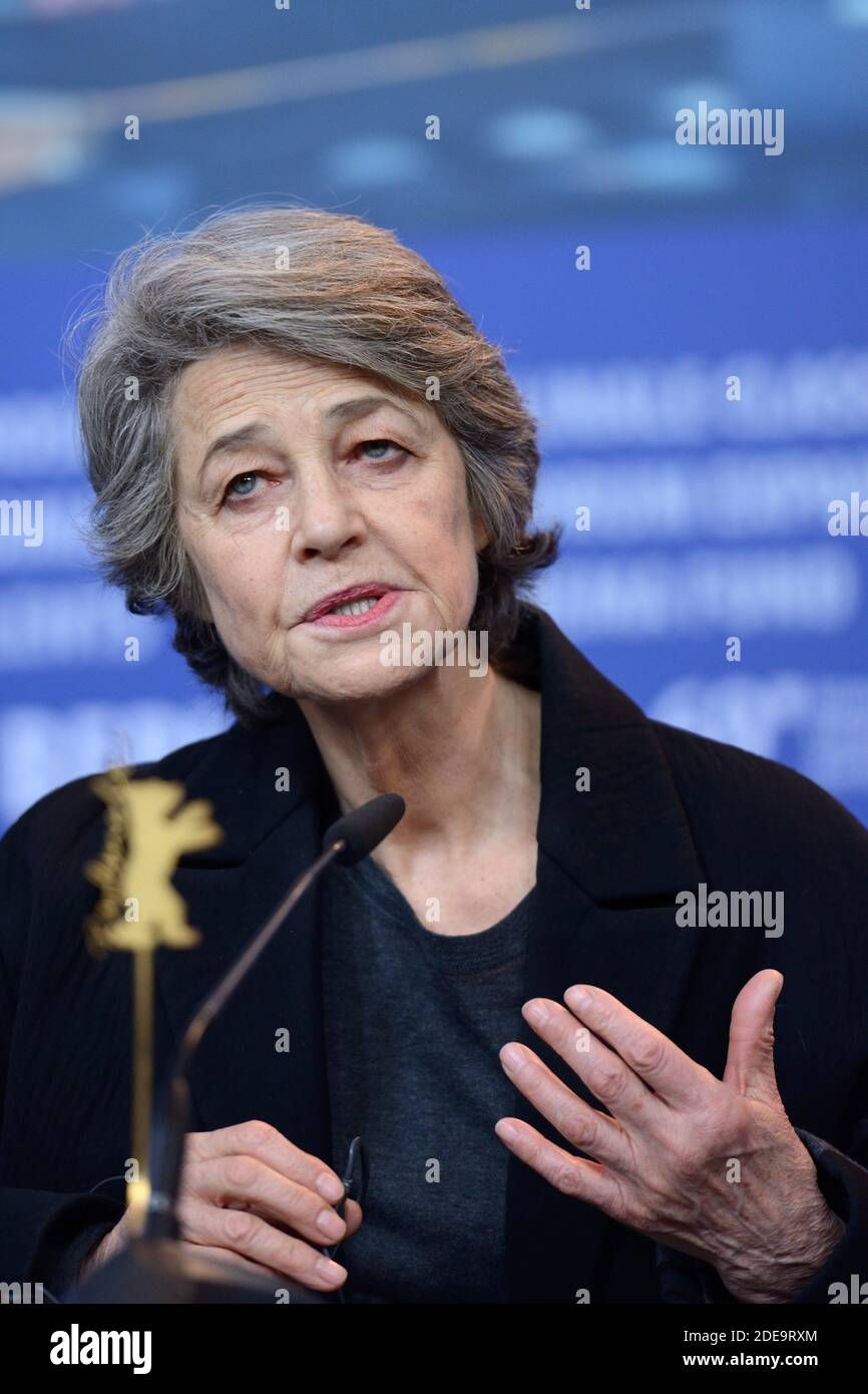 Charlotte Rampling attending the Tribute to Charlotte Rampling Press ...