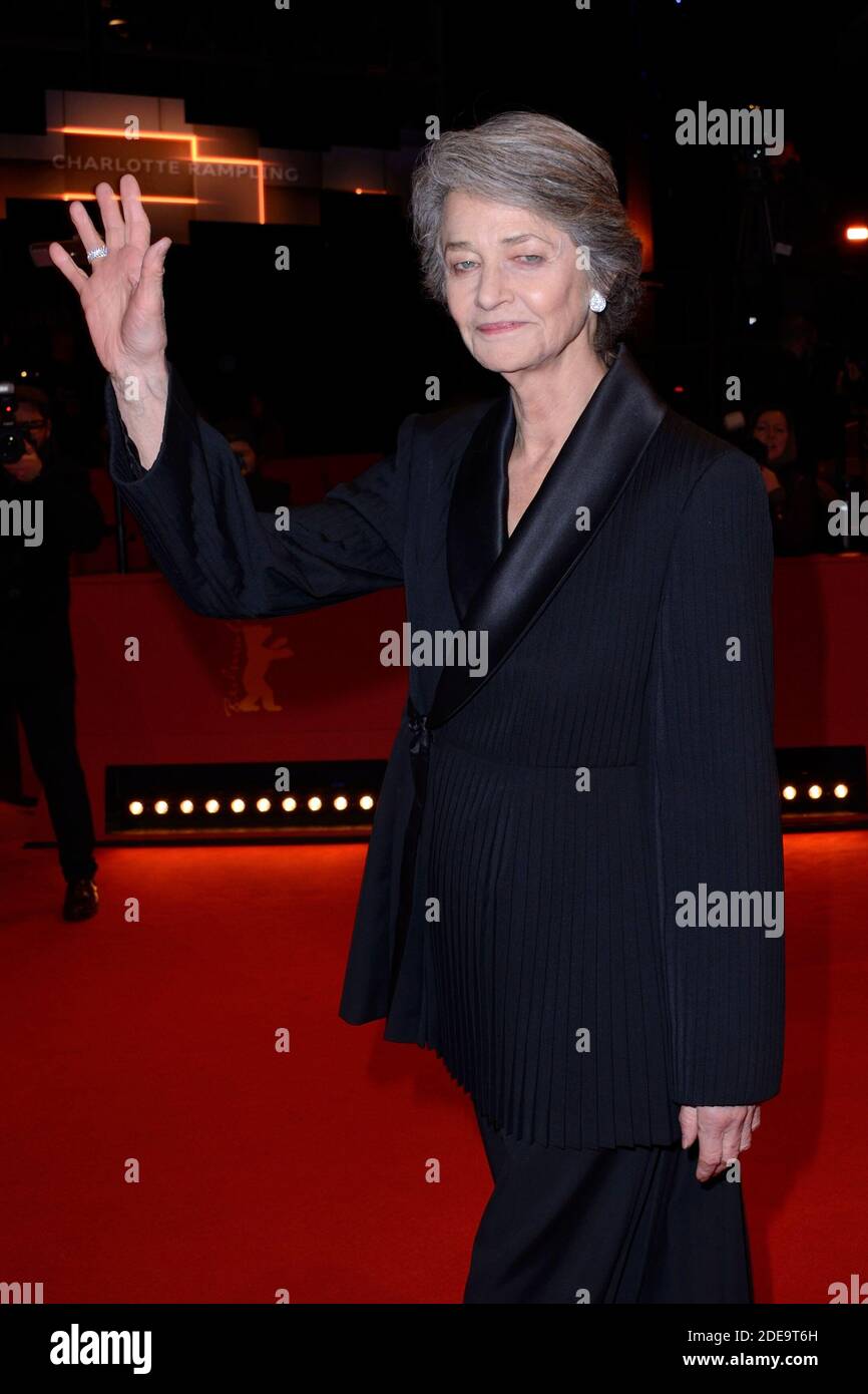 Charlotte Rampling attending the Tribute to Charlotte Rampling Ceremony ...