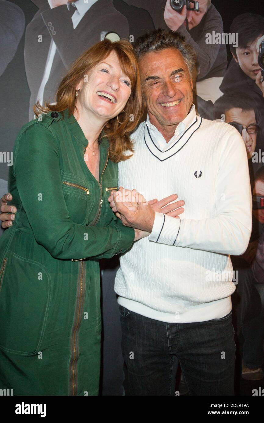 Gerard Holtz and his wife Muriel Mayette-Holtz attends the Incroyable ...